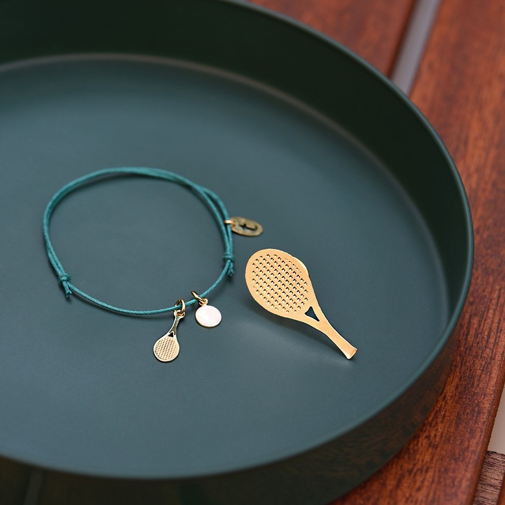 RACKET Pin - Titlee Paris - High fashion jewellery