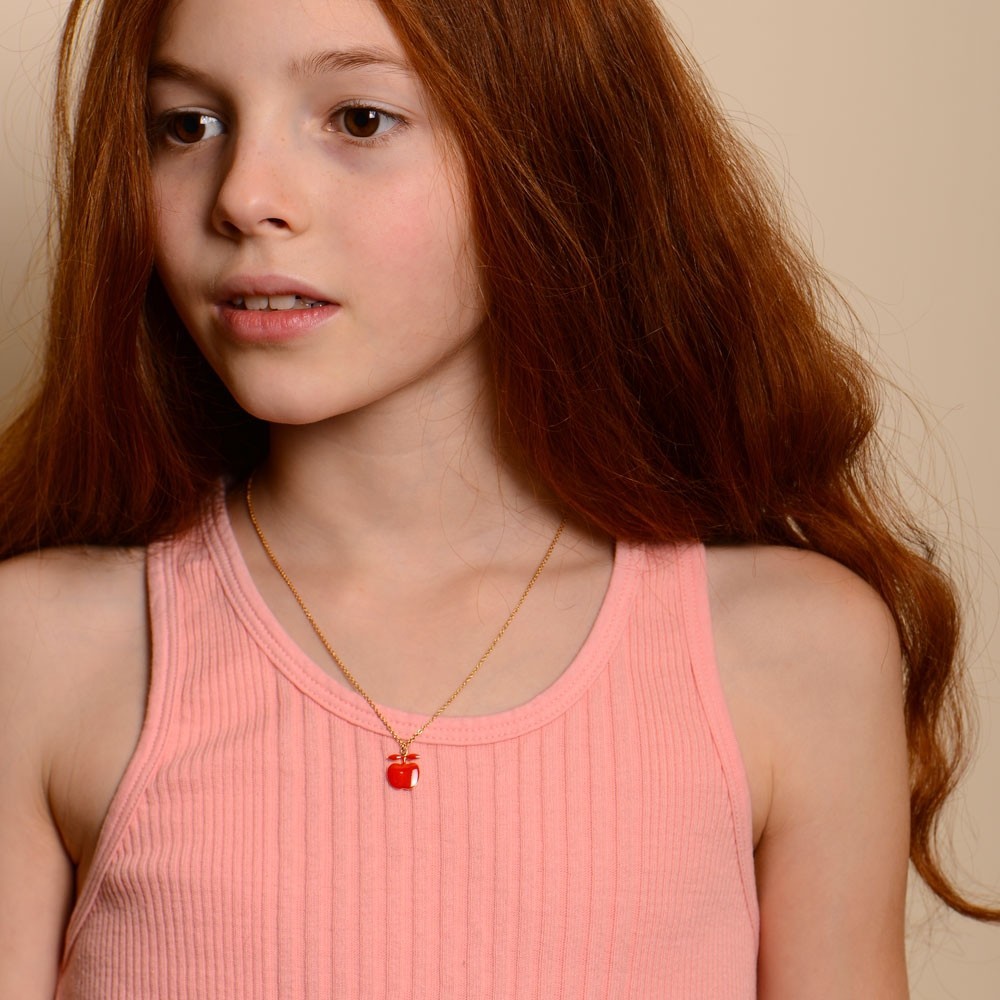 Collier AMELIA coquelicot - Titlee Paris - Bijoux haute fantaisie