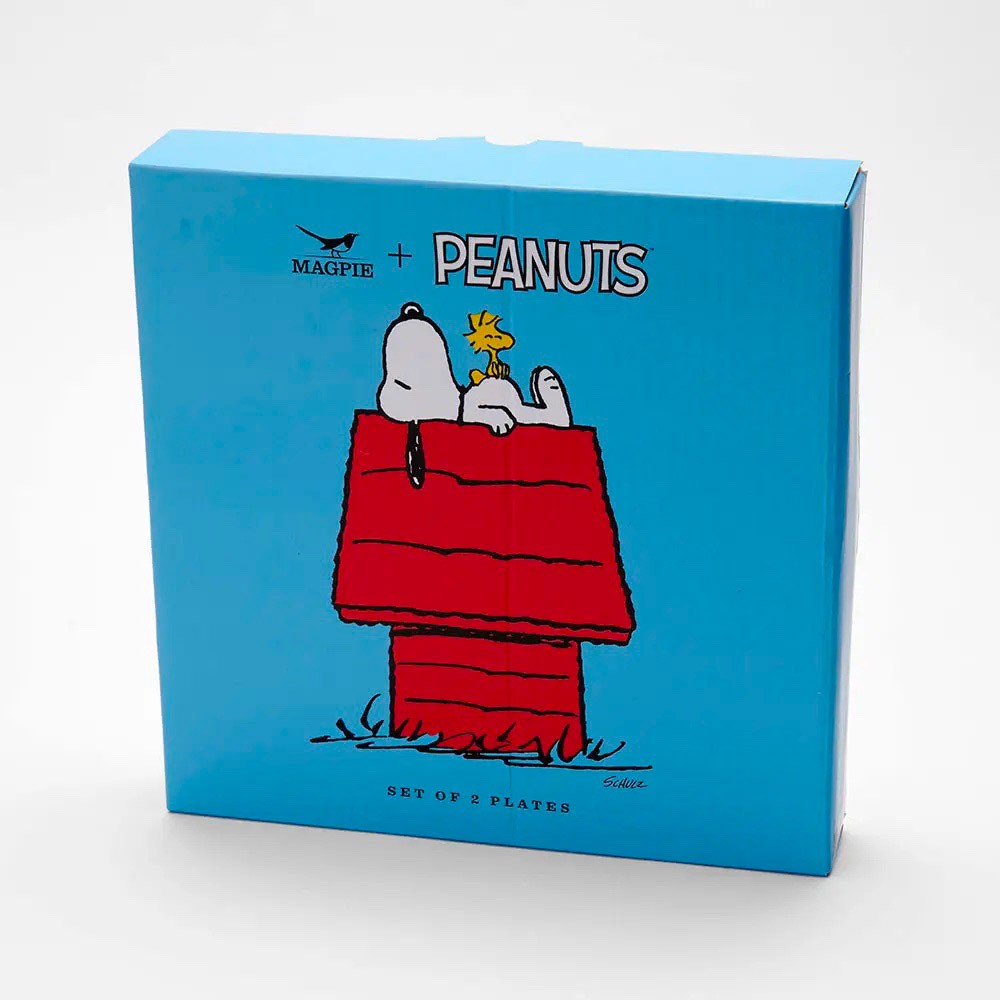 Set of 2 plates Peanuts & Snoopy - Magpie