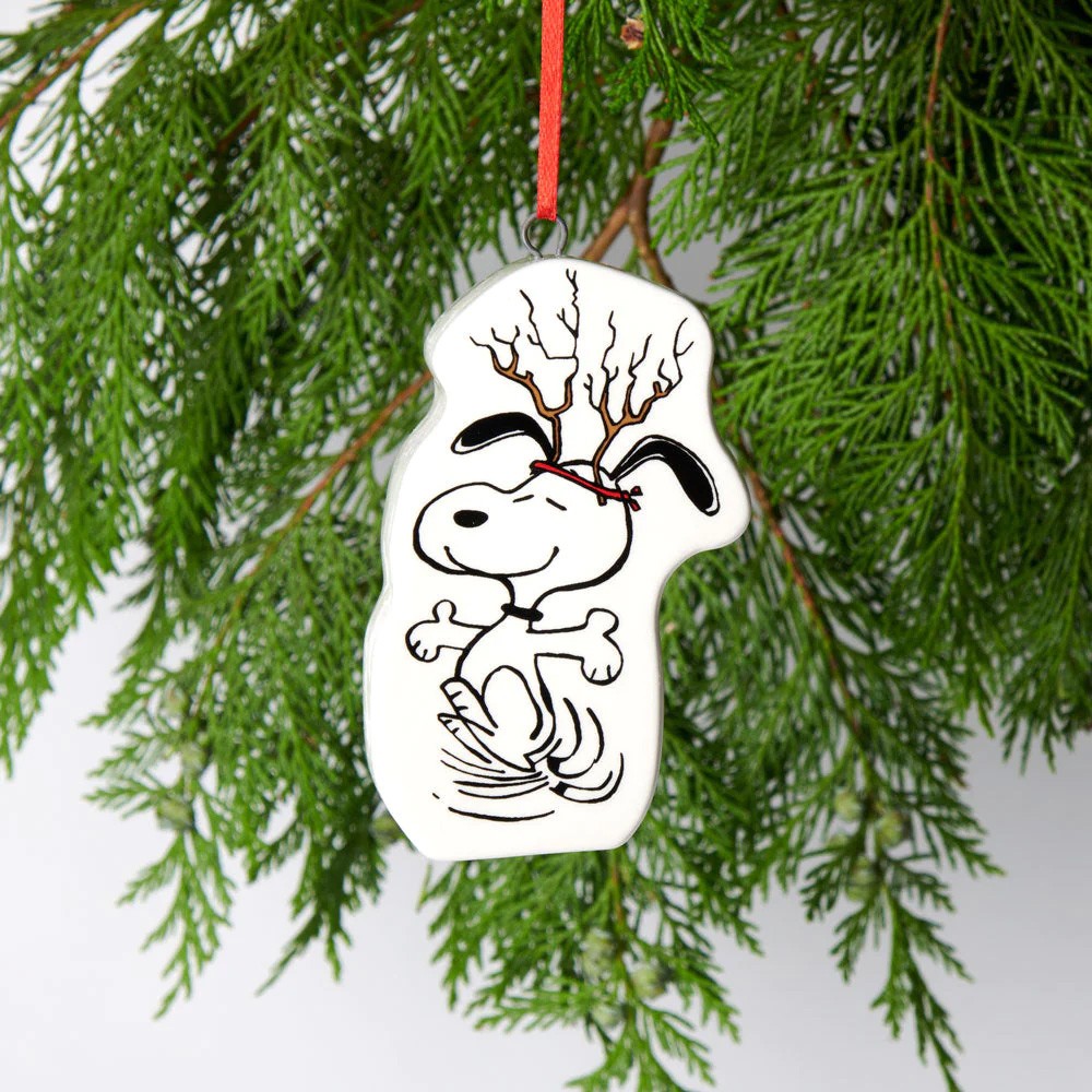 Bauble Snoopy Antlers - Magpie